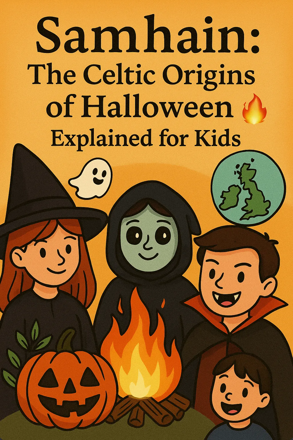 Samhain for Kids: The Celtic Origins of Halloween Explained in Simple ...